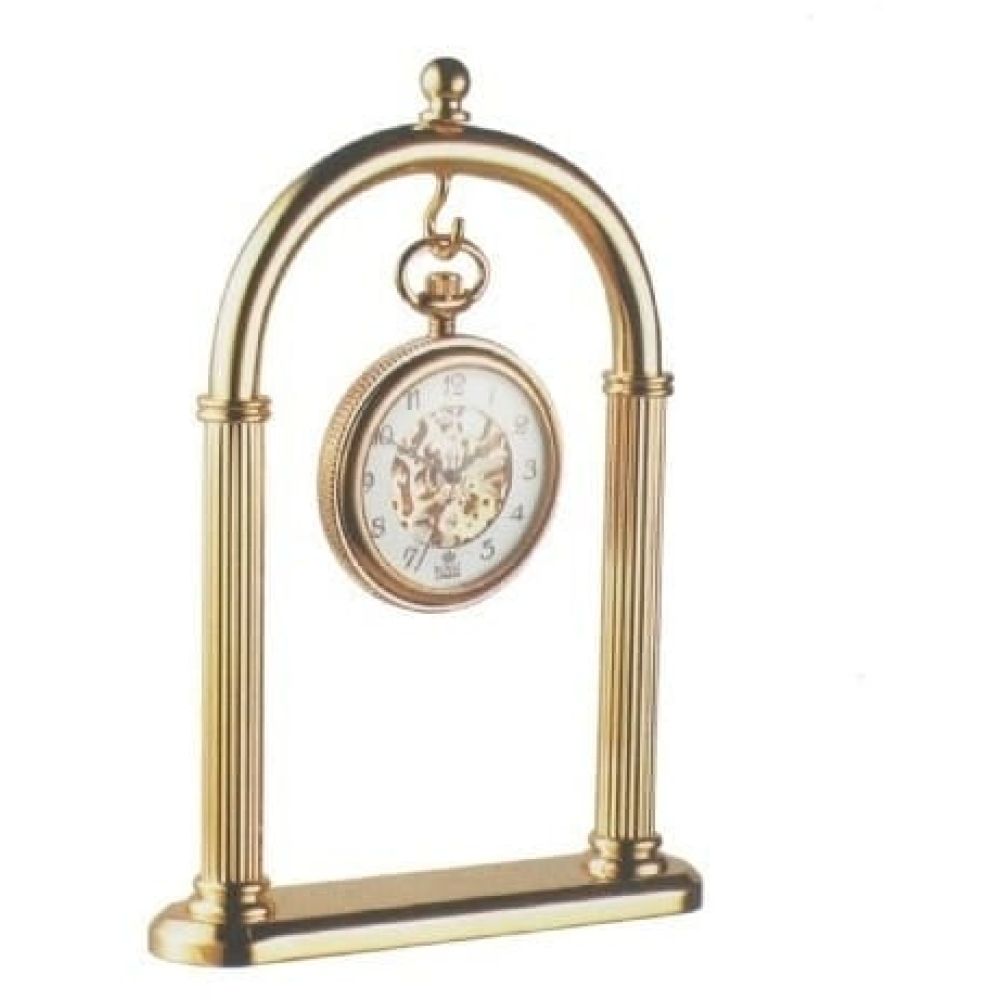 Gold Plated Arch Pocket Watch Stand EC4/GP | Greenwich Pocket Watch