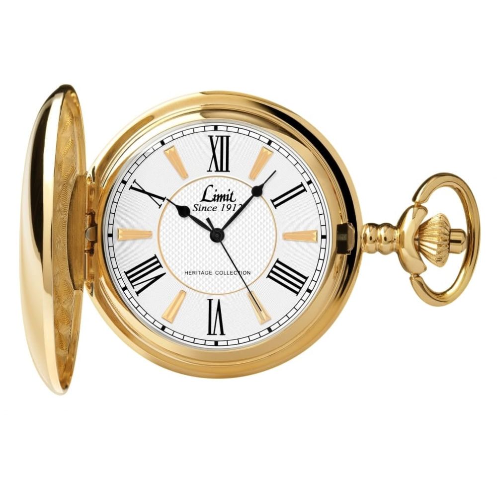 Limit Exclusive Gold Pocket Watch 5542.9 | Greenwich Pocket Watch