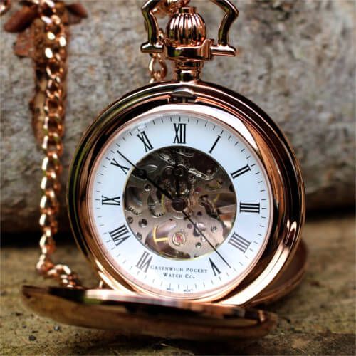 Greenwich Pocket Watches - Luxury Greenwich Pocket Watch with Engraving